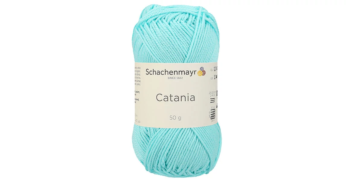 Catania pamut fonal, 50 g - 432 tiffany kék - a legjobb minőségben ...