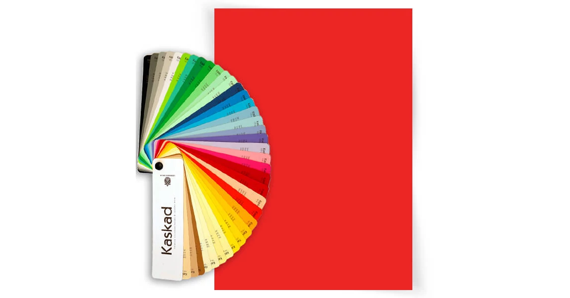 Kaskad színes fénymásolópapír, A/4, 80 g, 10 db - 28, korallpiros ...