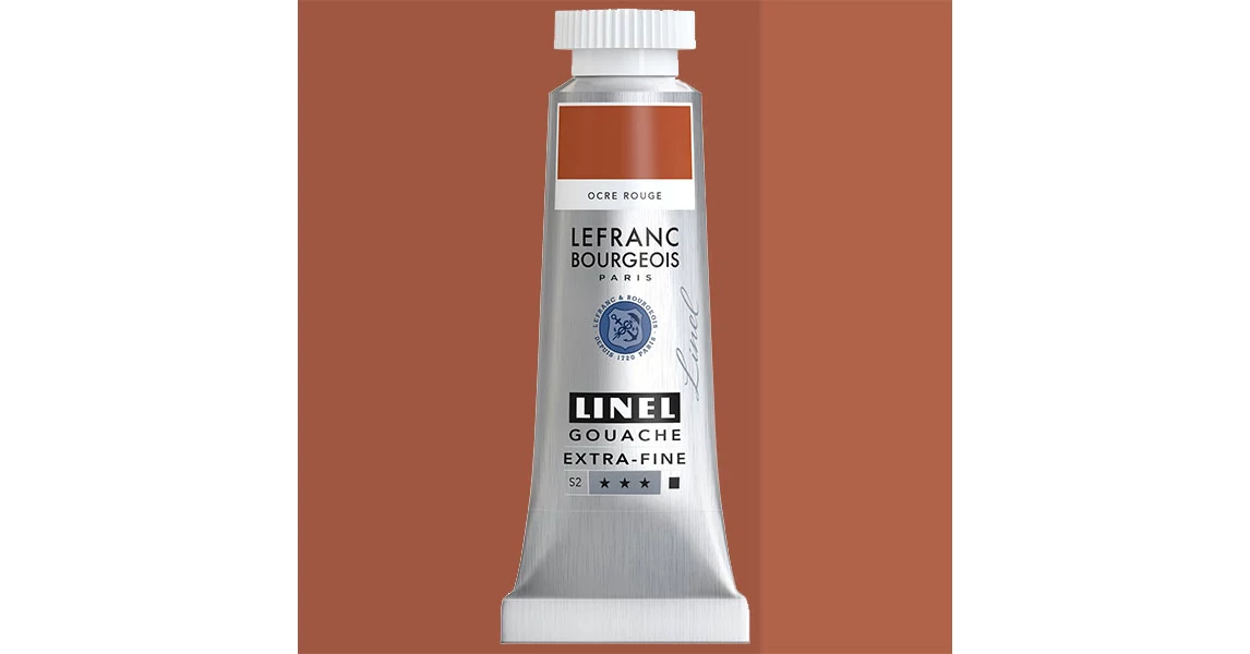 L&B Linel extra fine gouache festék, 14 ml - 306, red ochre - a legjobb ...