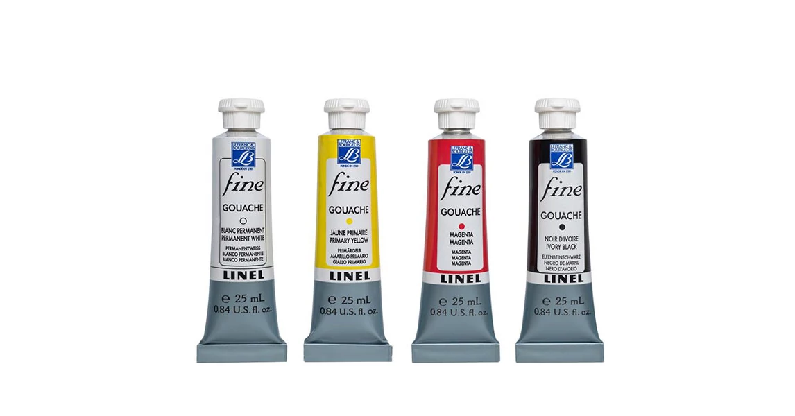 L&B Linel Fine gouache festék, 25 ml - különféle színekben - a legjobb ...
