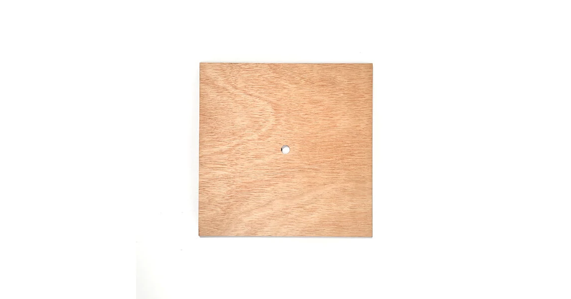 Fa óralap - négyzet, 20 cm - a legjobb minőségben - muveszellato.com
