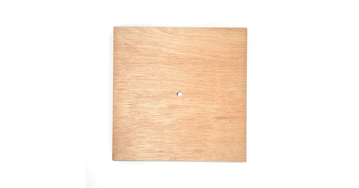Fa óralap - négyzet, 25 cm - a legjobb minőségben - muveszellato.com