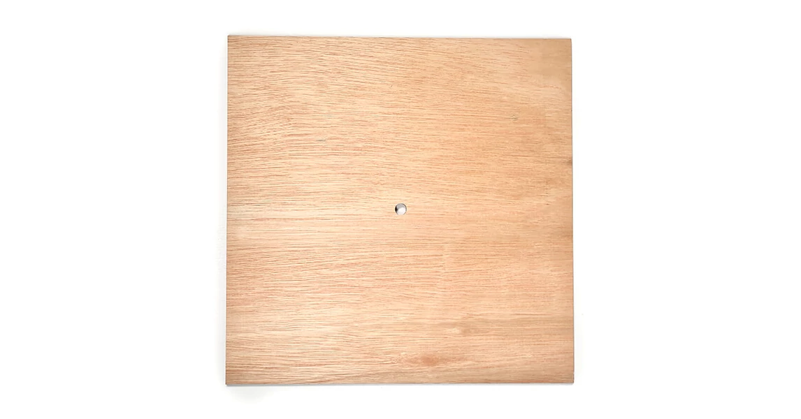 Fa óralap - négyzet, 30 cm - a legjobb minőségben - muveszellato.com