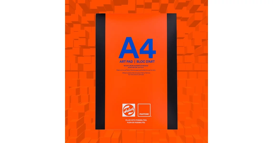 Talens Pantone Art Pad rajztömb, 180 g - A4, ragasztott - a legjobb minőségben - muveszellato.com