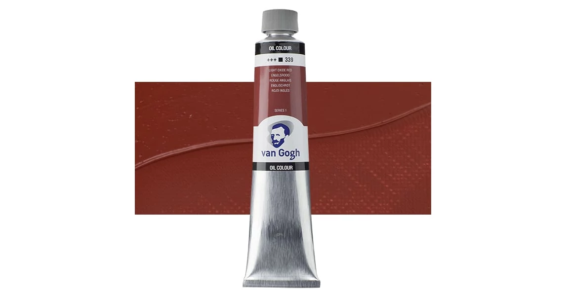 Talens Van Gogh olajfesték, 200 ml - 339, light oxide red - a legjobb ...