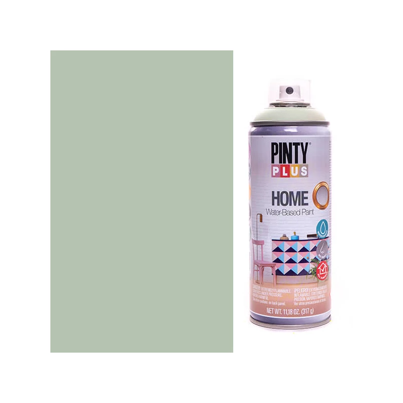 Festékspray, Pinty Plus Home, 400 ml - 415 vintage green - a legjobb minőségben - muveszellato.com